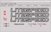 Bike Decals | Bike Frame Decals | Litespeed Bicycles