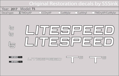 Bike Decals | Bike Frame Decals | Litespeed Bicycles
