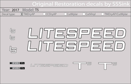 Bike Decals | Bike Frame Decals | Litespeed Bicycles