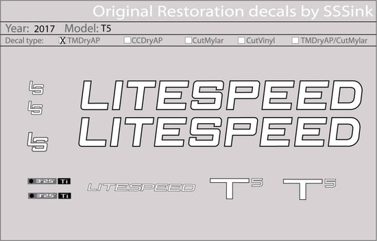 Bike Decals | Bike Frame Decals | Litespeed Bicycles
